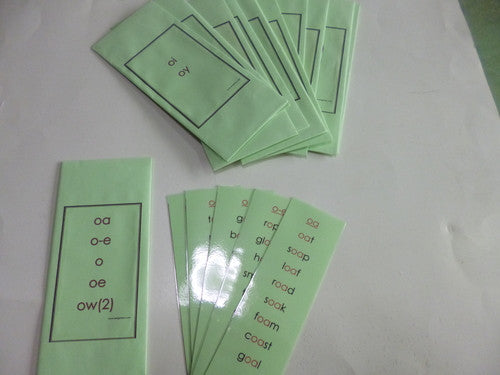 Montessori Green Scheme - Phonics - Phonogram Folders - RightToLearn.com.sg