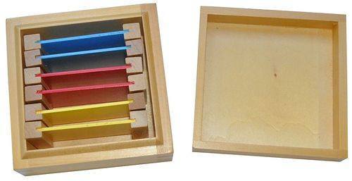 Montessori Sensorial Color / Colour Box 1 - wooden Tablets ...