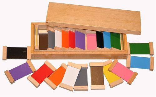 Montessori Sensorial - Color / Colour Box 2 - Wooden Tablets ...