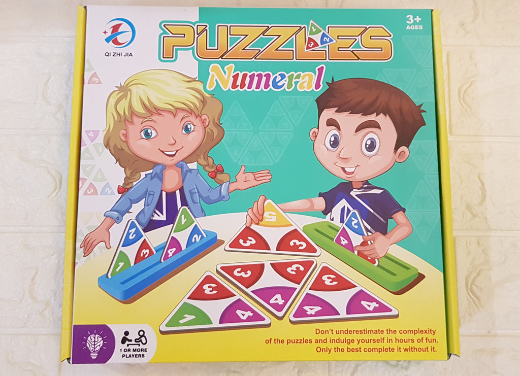 Numeral puzzle Game - Mathematics - RightToLearn.com.sg
