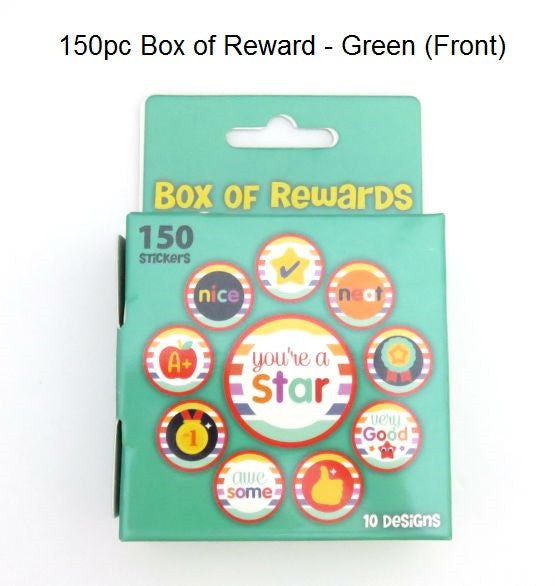 Motivational Stickers - Box of Rewards - RightToLearn.com.sg