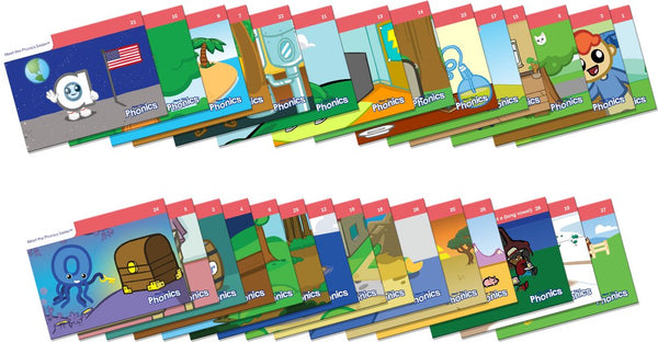 Meet the Phonics Letter sounds - easy reader Books - RightToLearn.com.sg