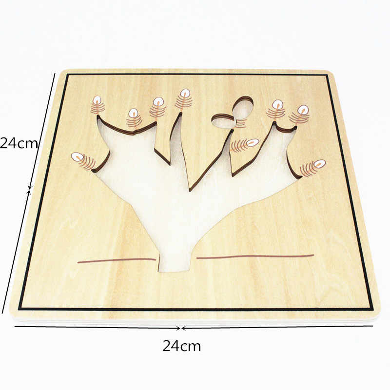 Montessori Elementary - All about ROOTS Package - Knobbed puzzle / 3 p ...