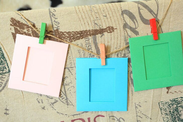 10 Colorful Hanging Photo Frames - RightToLearn.com.sg