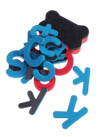 Alphabet Cut outs - Magnetic Lowercase & Upper case (capital) letters ...
