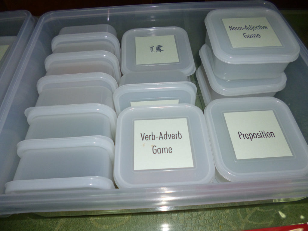 Montessori Advanced Grammar Kit 3 & 4 -(Non Phonetic Farm ...