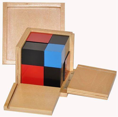Montessori Binomial Cube Blocks - RightToLearn.com.sg