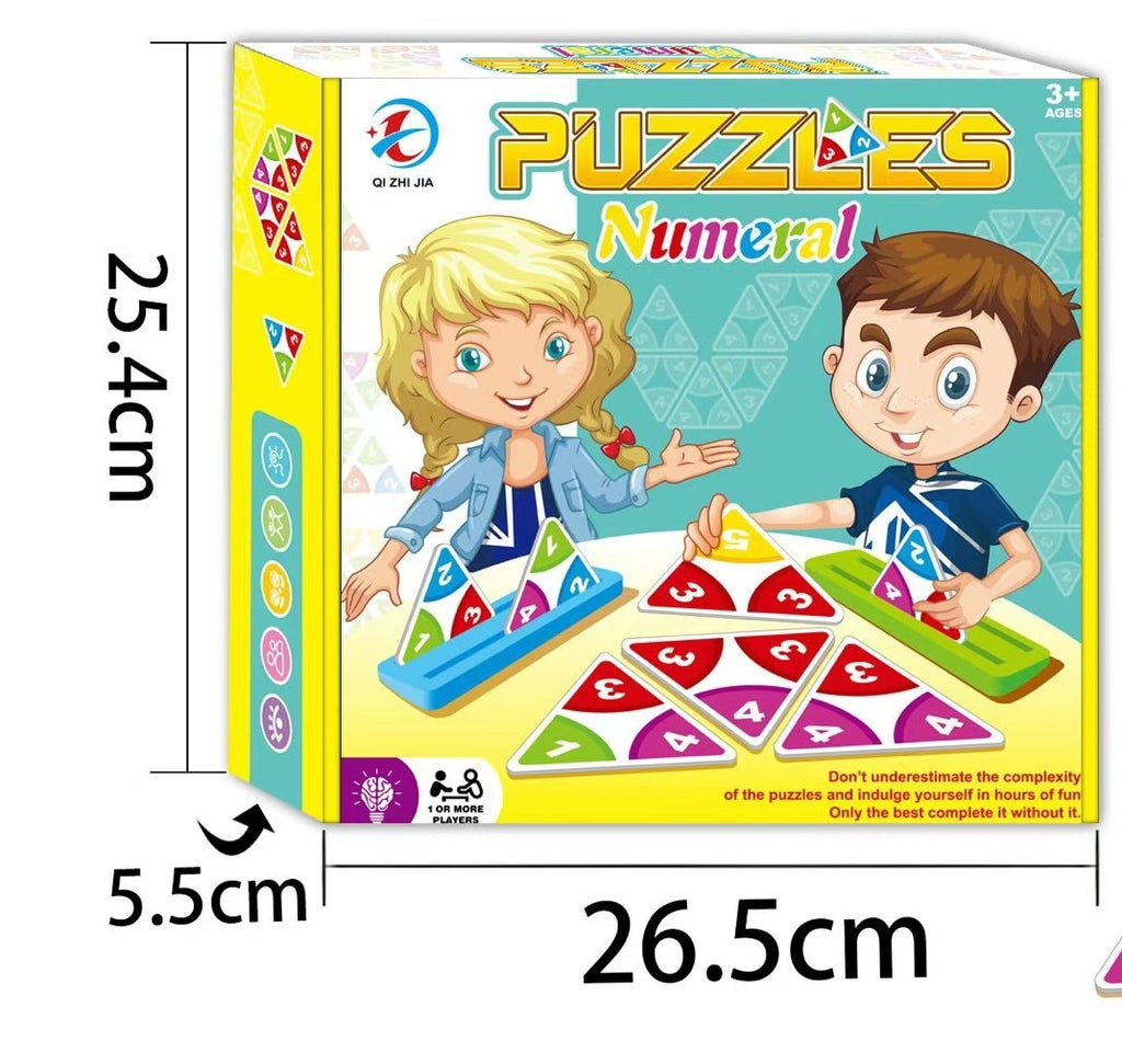 Numeral puzzle Game - Mathematics - RightToLearn.com.sg