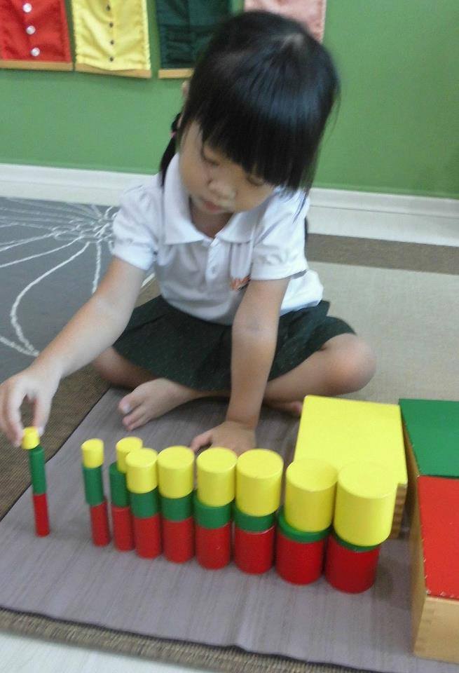 Montessori Sensorial Wooden Knobless Cylinders - RightToLearn.com.sg